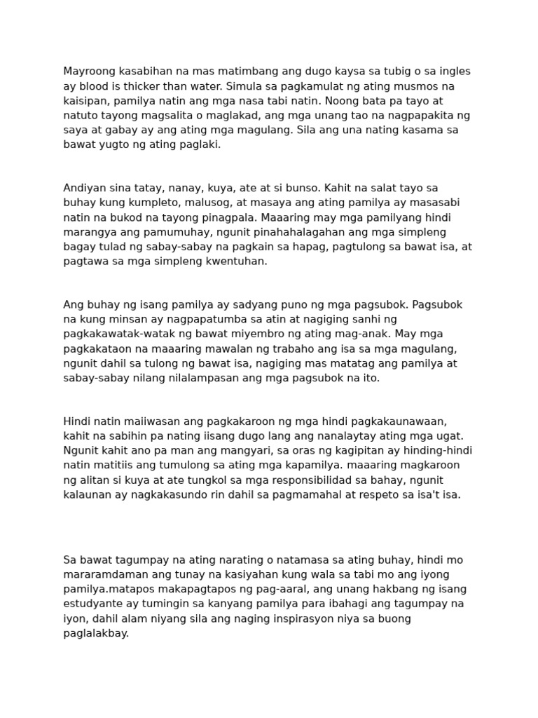 Talumpati Examples | PDF