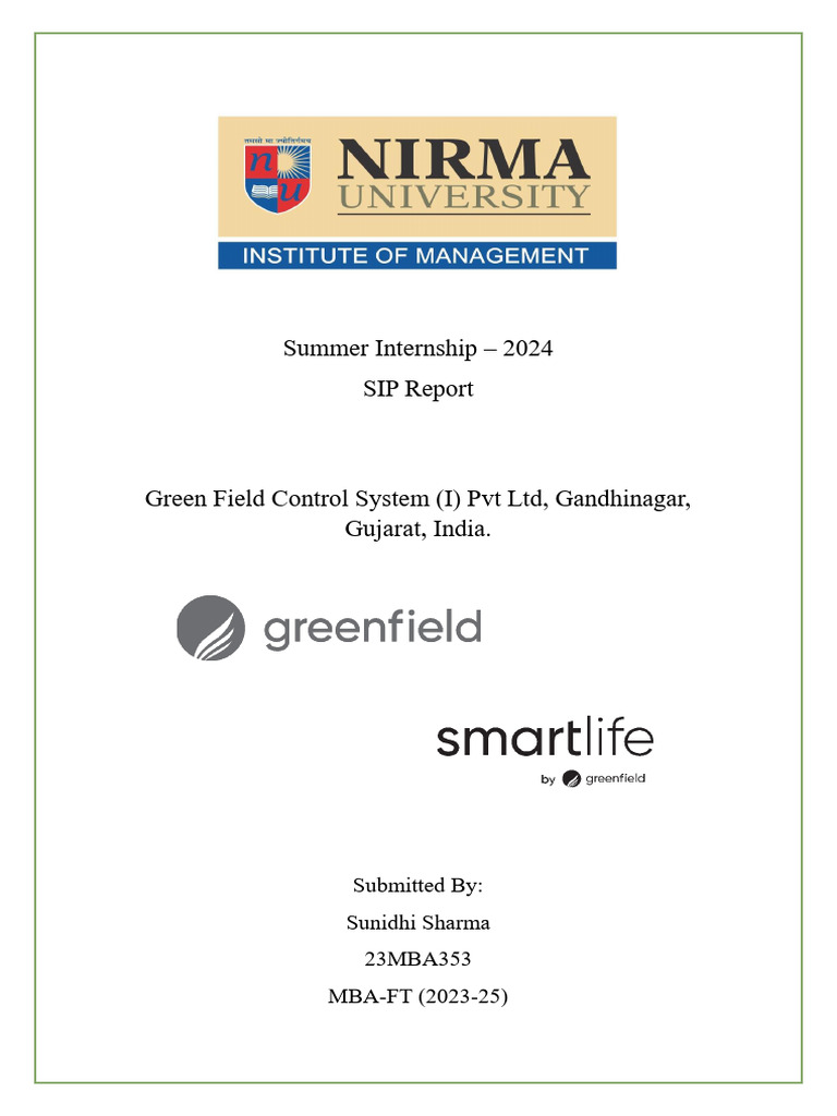 23MBA353 - Sunidhi Sharma - Report | PDF | Brand | Digital Marketing