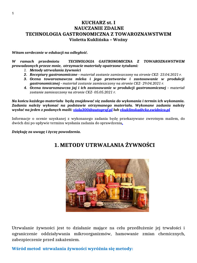 VIII K TGZT VKW 1 MATERIAL NAUCZANIA | PDF