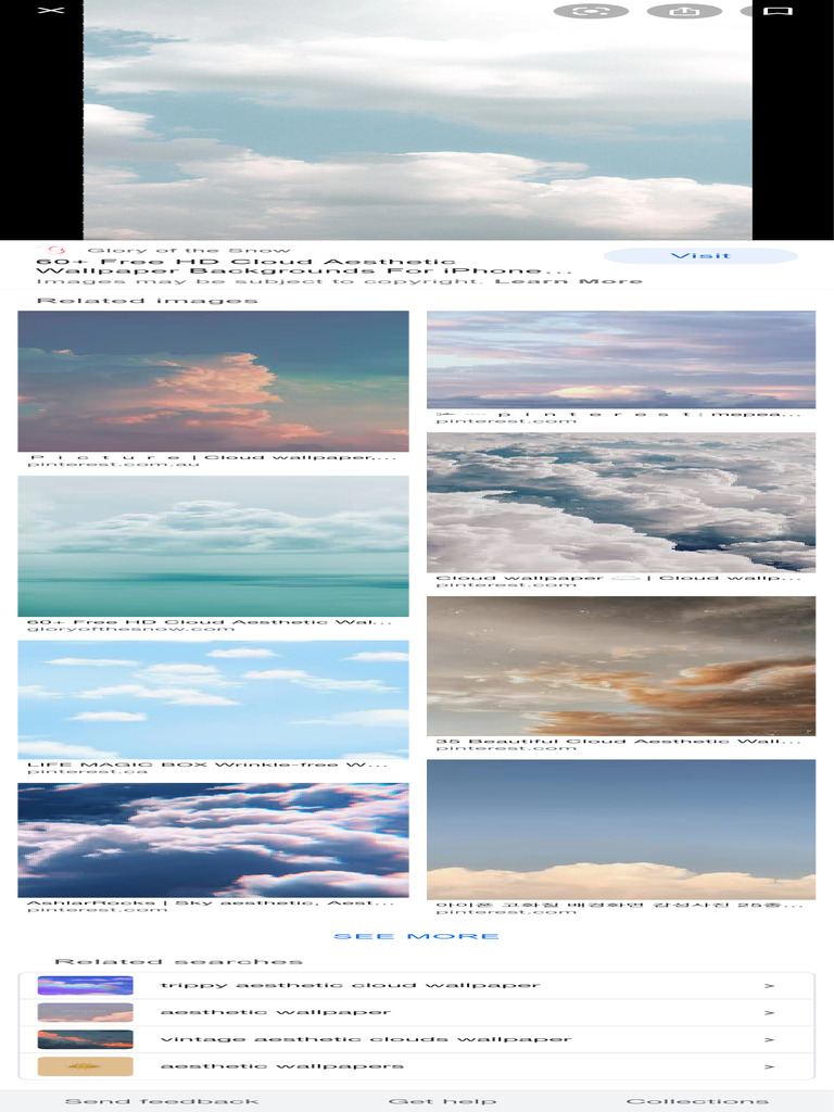 60+ Free HD Cloud Aesthetic Wallpapers | PDF