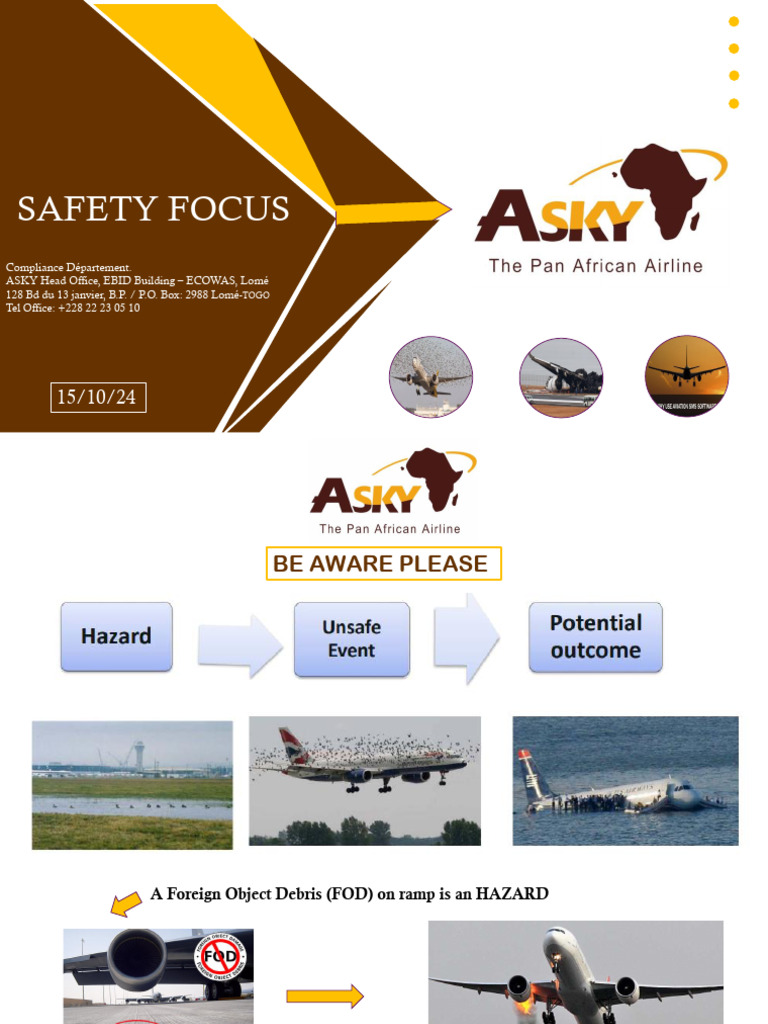 Safety Bulletin Hazard Risk Consequence | PDF