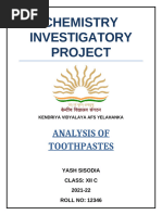 Toothpaste Abrasive List | PDF | Mouth | Dentistry