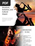 Evolution of Jazz Music History | PDF | Jazz | English Language Music