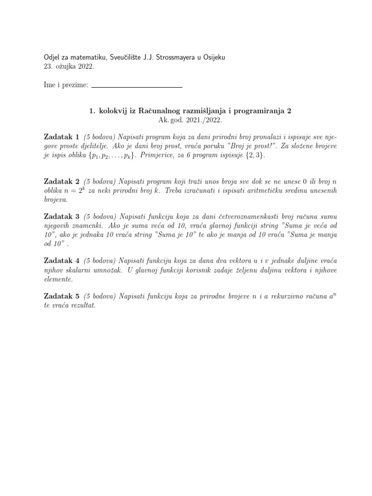 Kolokvij 2022. | PDF