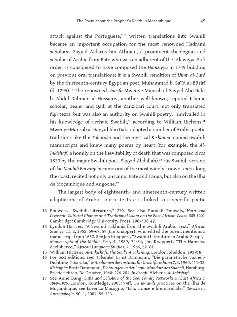 The Poem About The Prophets Death in Moz006 | PDF | Poetry | Abrahamic ...