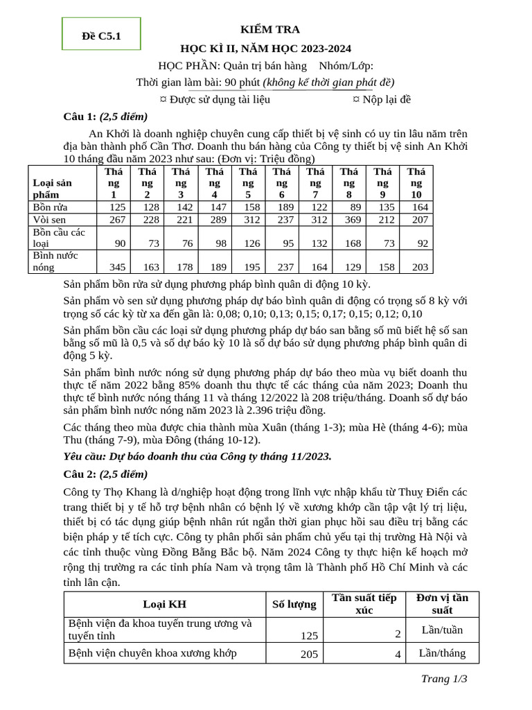 KY - II.2023-2024.Chinh - Quy.kiem Tra.c5 | PDF