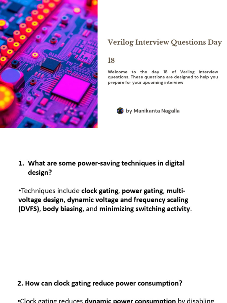 Verilog Day 18 | PDF