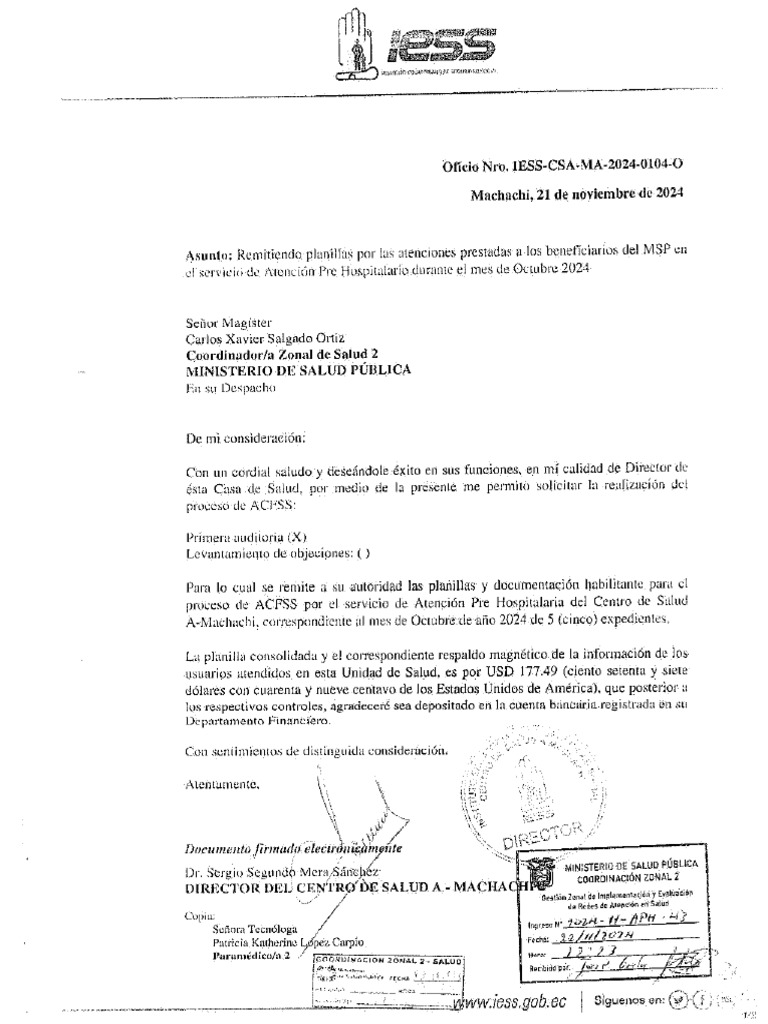 MSP 2024 Octubre | PDF