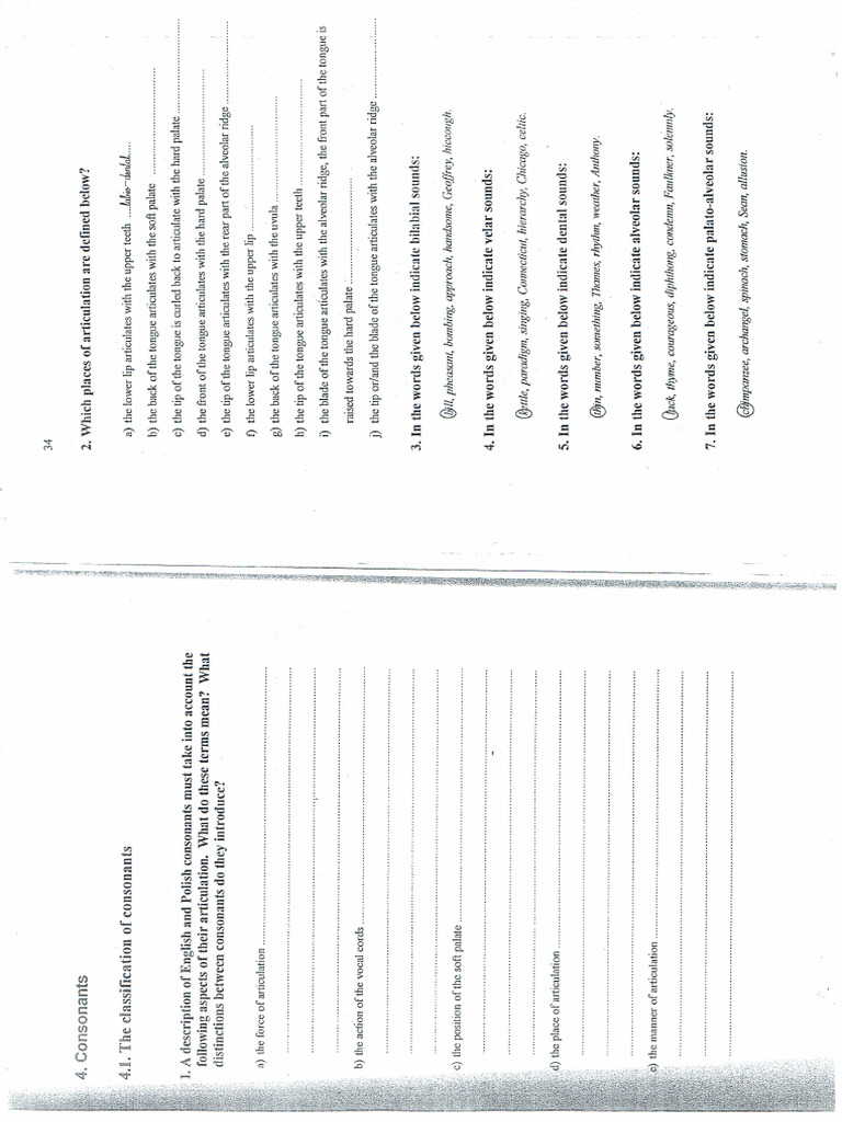 Exercises | PDF