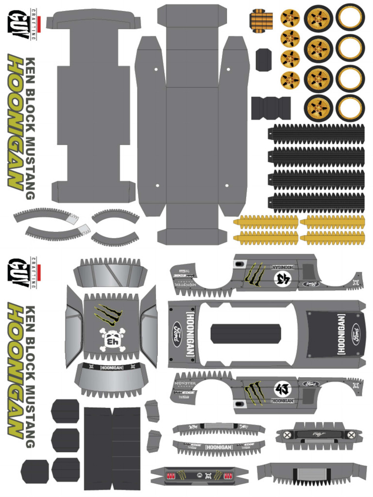 Kblocks Mustang 1-43 | PDF