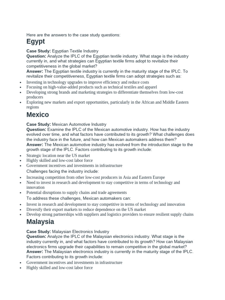 Iplc Case Study | PDF | Supply Chain | Brand