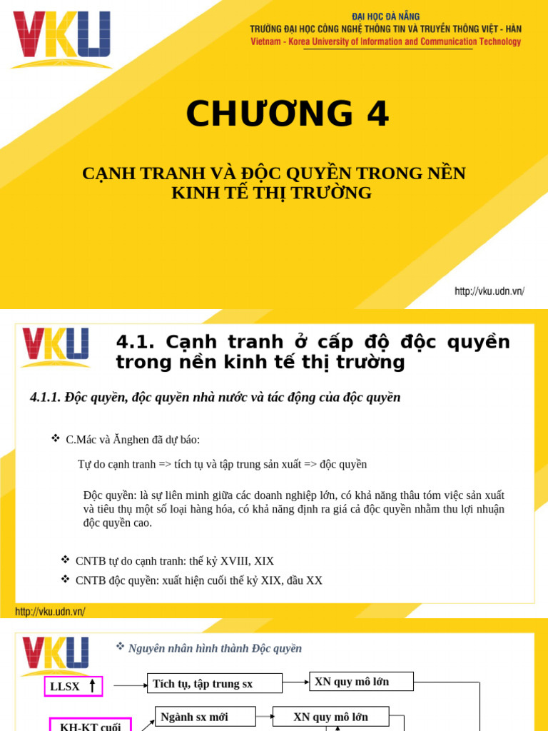 C4 - Canh Tranh Va ĐQ Trong Nen KTTT | PDF