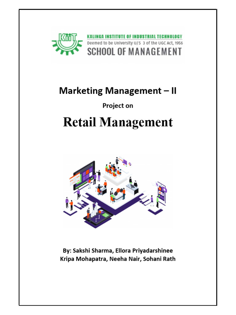 Retail Management Project on Cafes | PDF | Coffeehouse | Menu