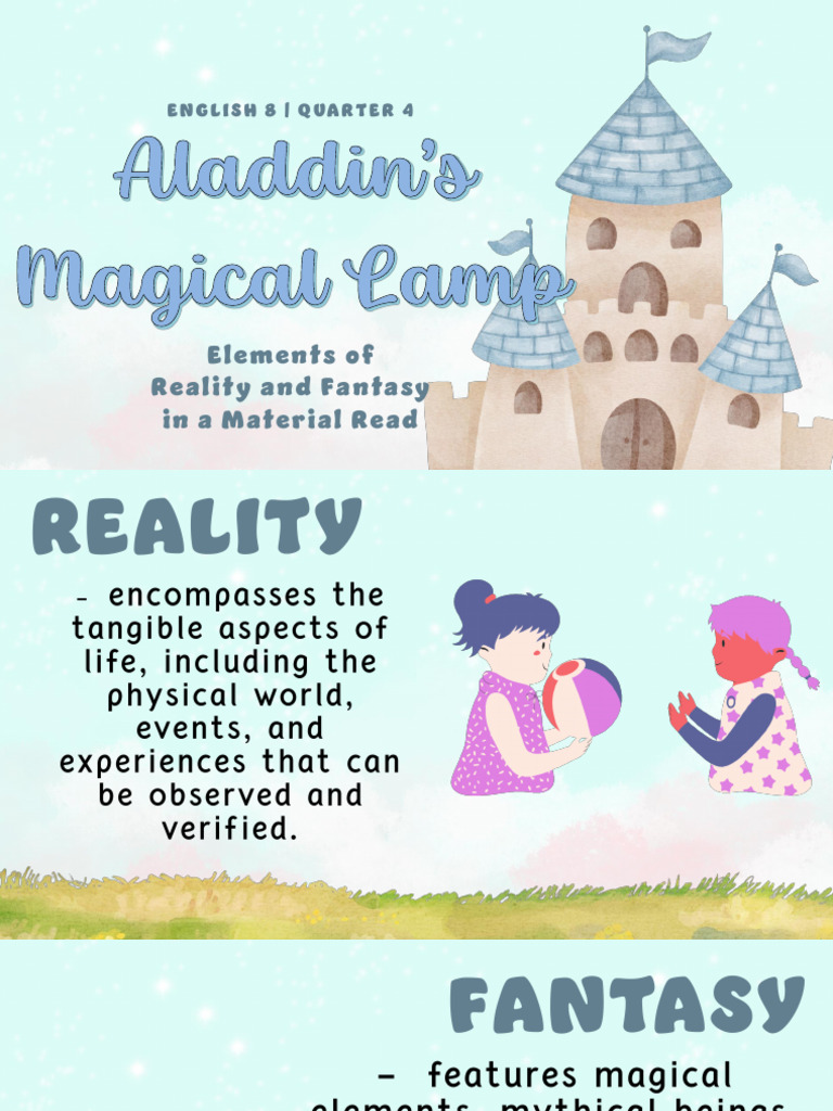 Elements of Reality and Fantasy | PDF