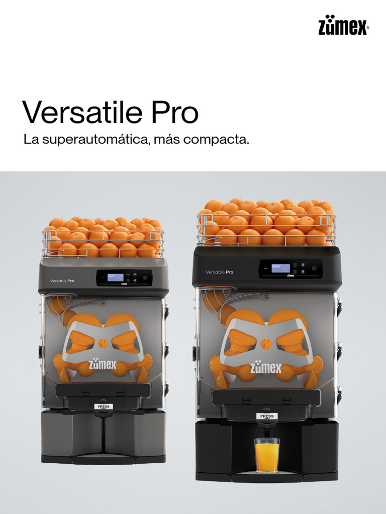 Ficha Tecnica Versatile Pro | PDF