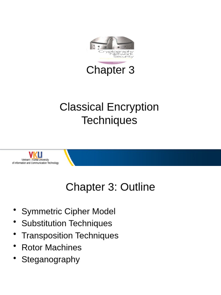 Ch3 Crypto6e | PDF | Cryptography | Cipher