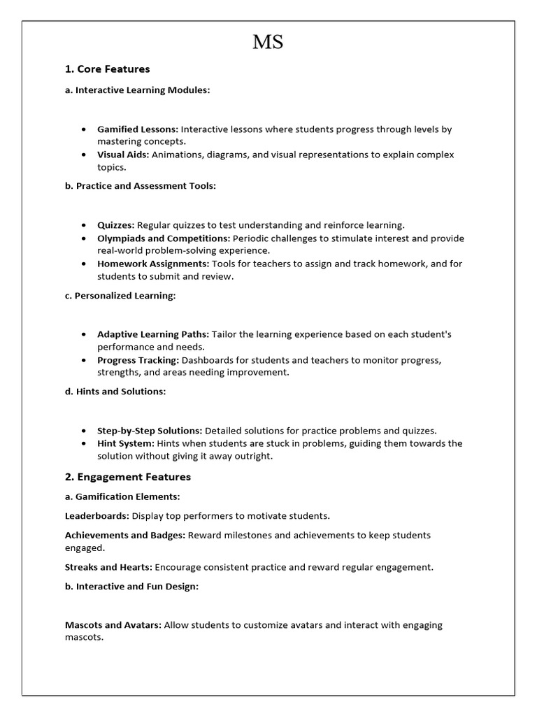 Platform Elements | PDF | Learning | Cognition