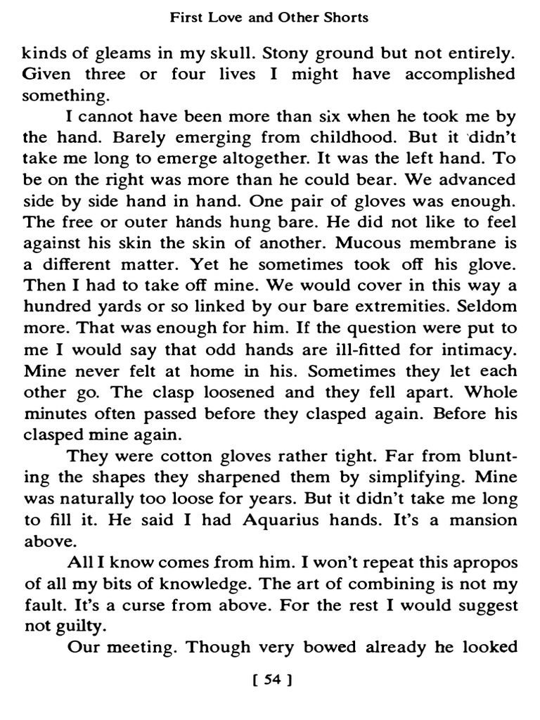 Beckett, Samuel - First Love & Other Shorts (1974, Grove) - Libgen - Li (Dragged) 4 | PDF