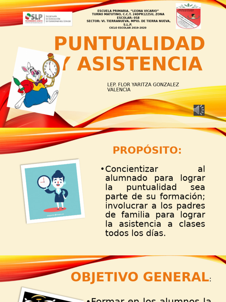 Puntualidad y Asistencia | PDF