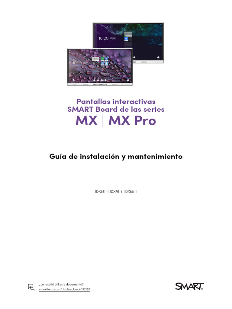 MX MX Pro: Pantallas Interactivas SMART Board de Las Series | PDF | Red ...