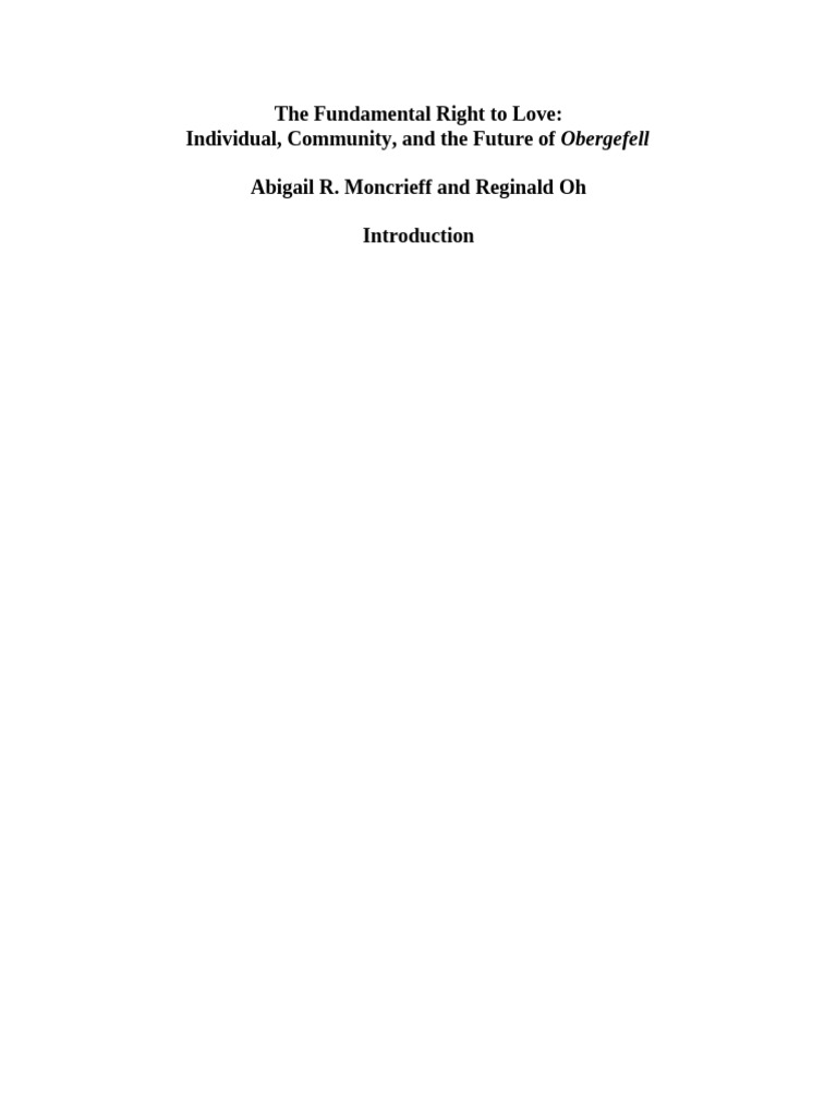 Love Presentation - Loyola Con Law | PDF | Intimate Relationships | Love