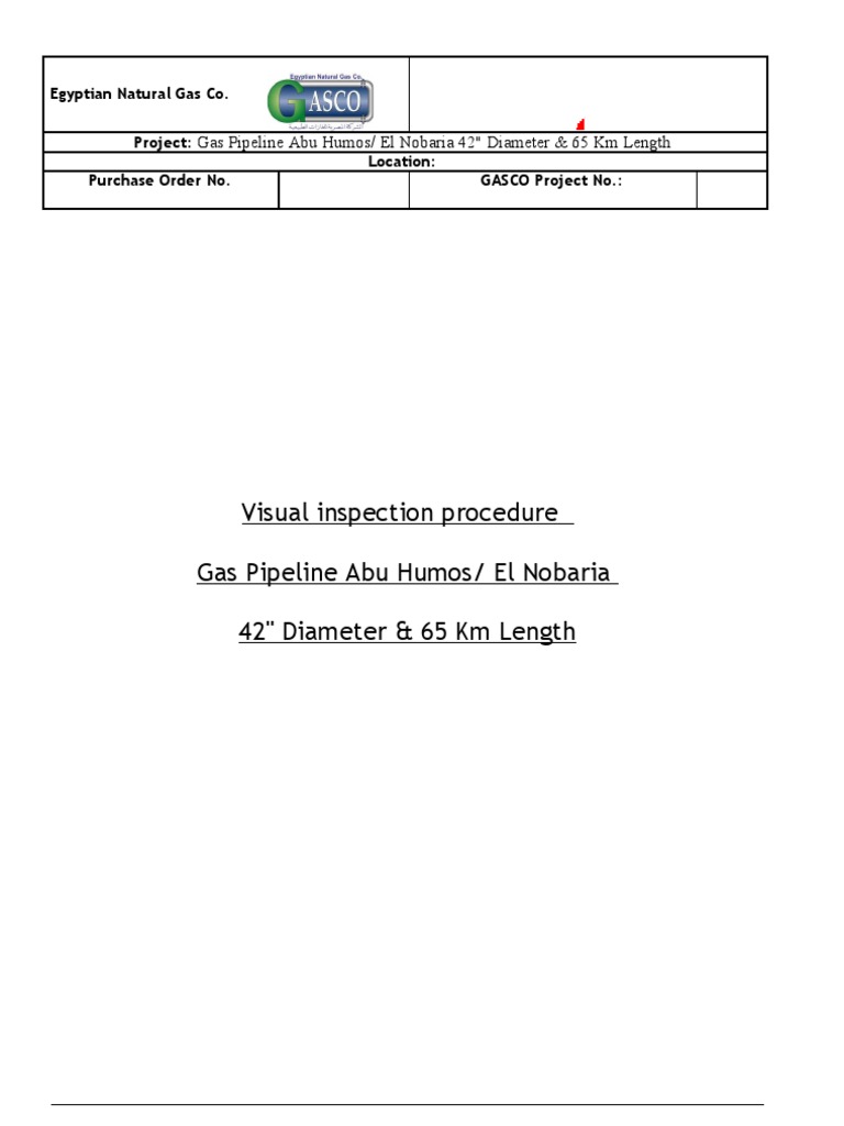 Visual Inspection Pr. | PDF | Welding | Construction