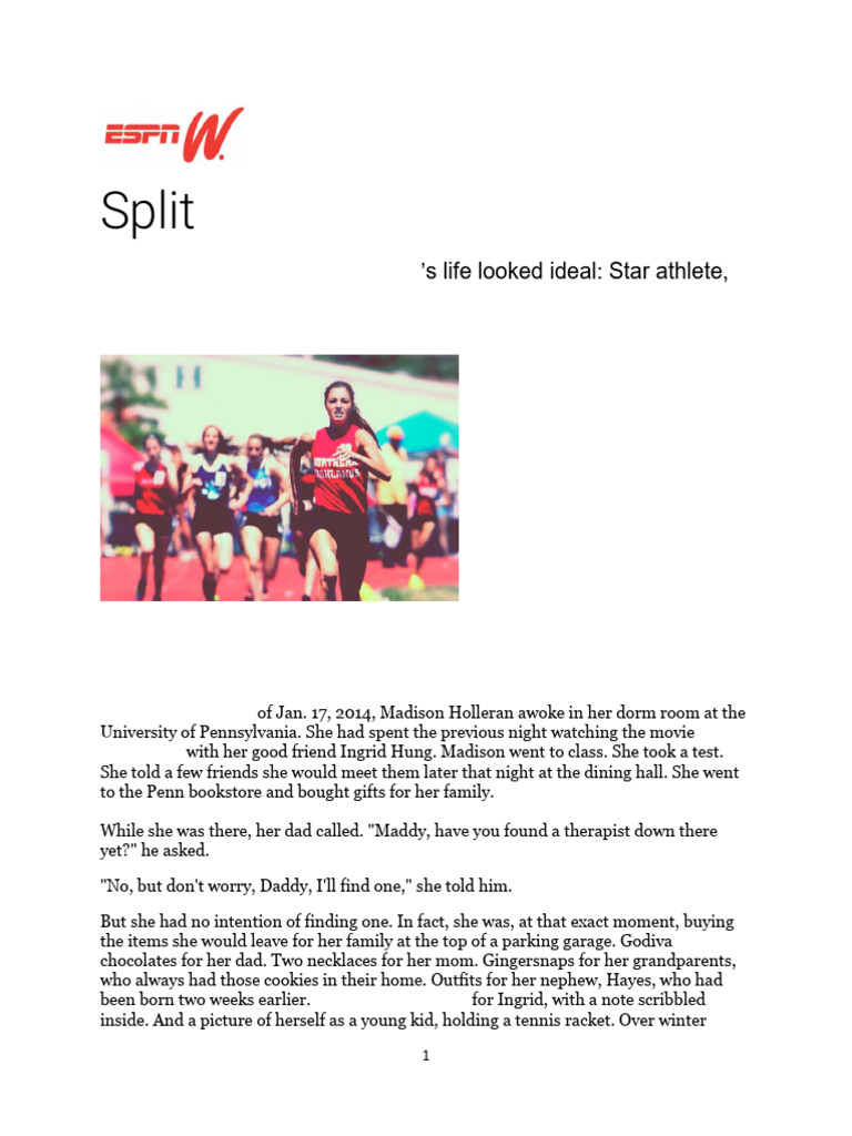 Fagan - Split Image - ESPN W | PDF