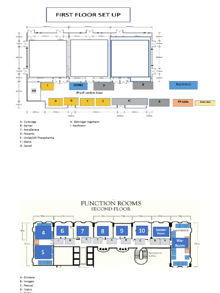 Floor Plan Layout ECG Course 2024 | PDF