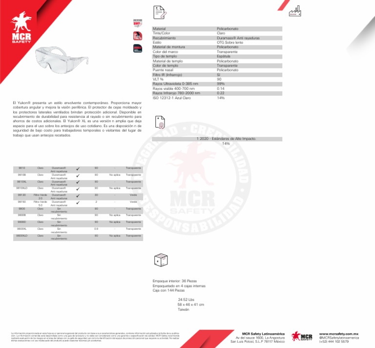 Ficha 9810XL-MCR | PDF | Espectro electromagnético | Radiación electromagnética