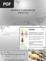 Color Codes For Chemical Storage | PDF