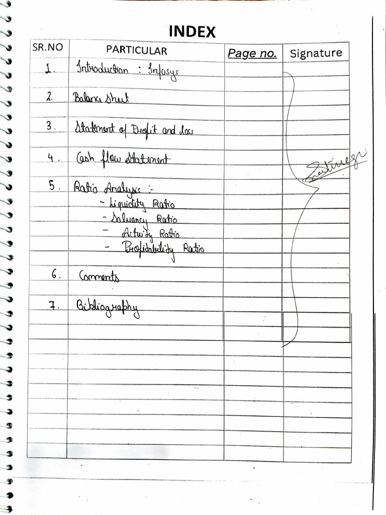 Accounts Sample Project (Infosys) | PDF
