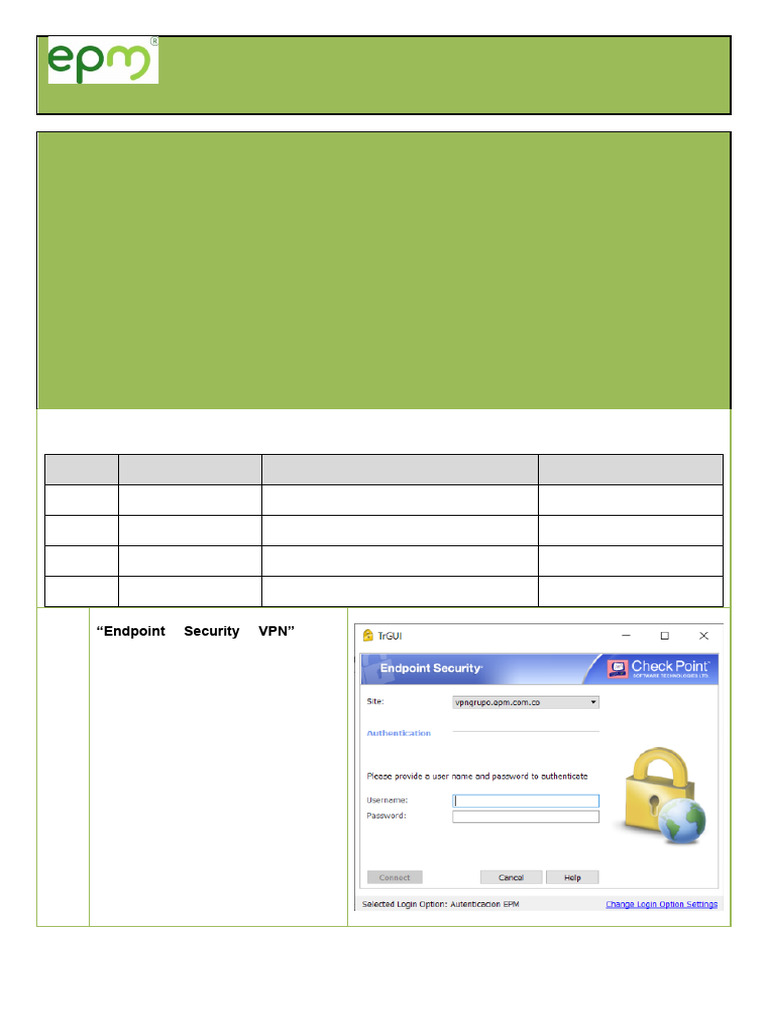 STI-MSE-GU-Instalacion Cliente Endpoint Security VPN-V10 | PDF | Botón ...