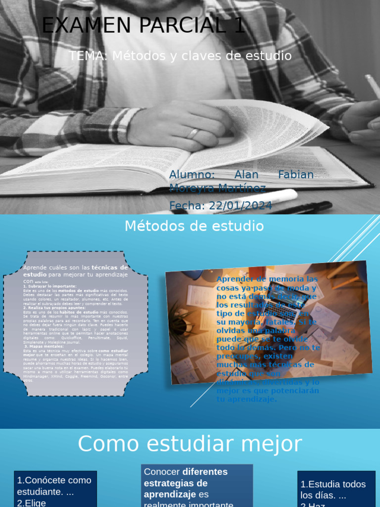 Examen Parcial 1 Computacion 2 Alan Fabian Moreyra Martinez | PDF ...