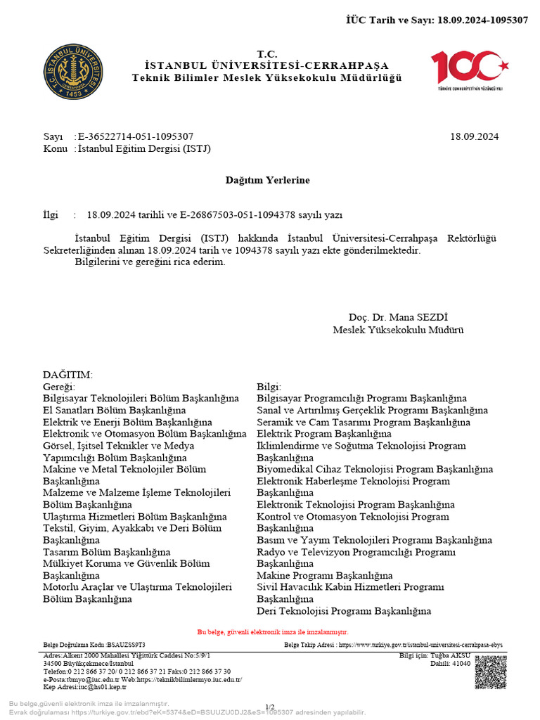 Istanbul Egitim Dergisi (ISTJ) | PDF