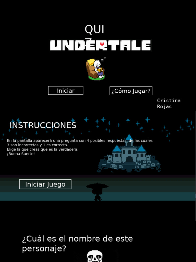 Juego Undertale | PDF