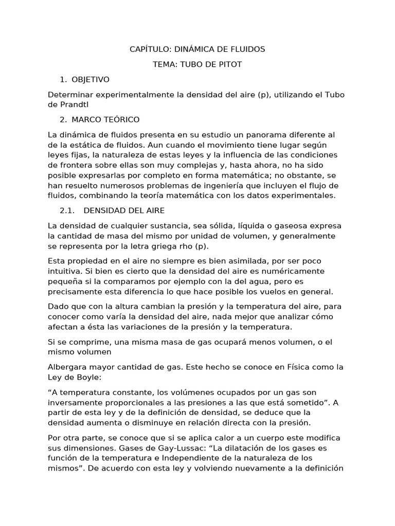 Lab Fis Exp 6 | PDF | Gases | Densidad