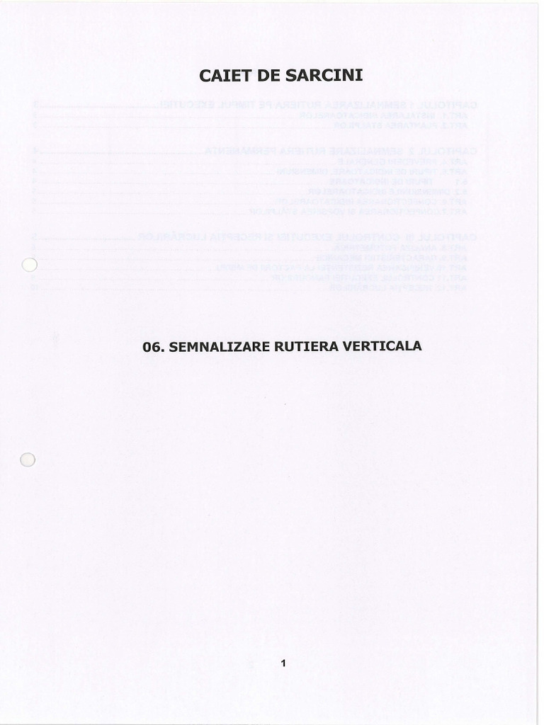 Semnalizare Rutiera Verticala | PDF