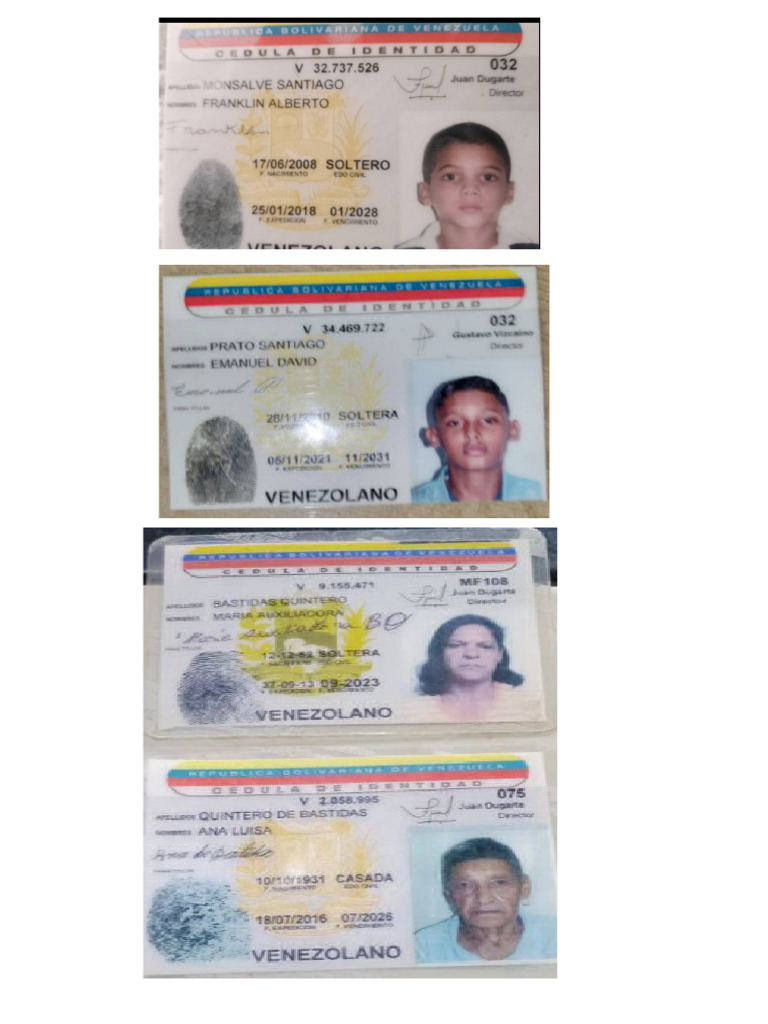 Cedula de Mama | PDF