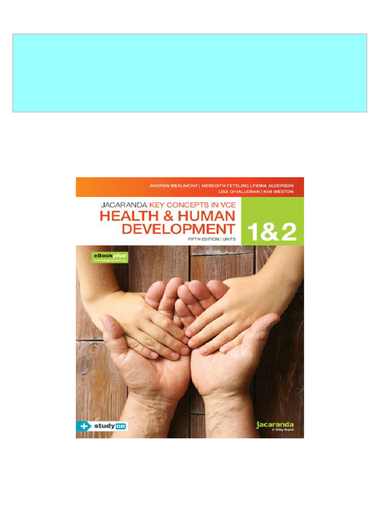Complete Jacaranda Key Concepts VCE Health and Human Development Units ... Complete Jacaranda Key Concepts VCE Health and Human Development Units ...
