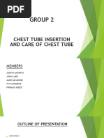 Adult Chest Tube Dressing Change | PDF