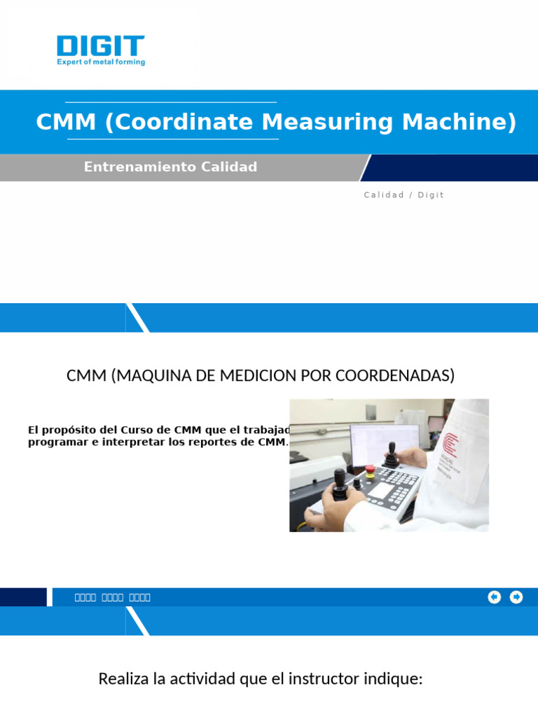 Curso de Programación CMM y Calidad | PDF