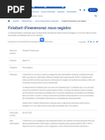 Bula do Firialta (Finerenona) 10mg/20mg | PDF | Diabetes | Sangue