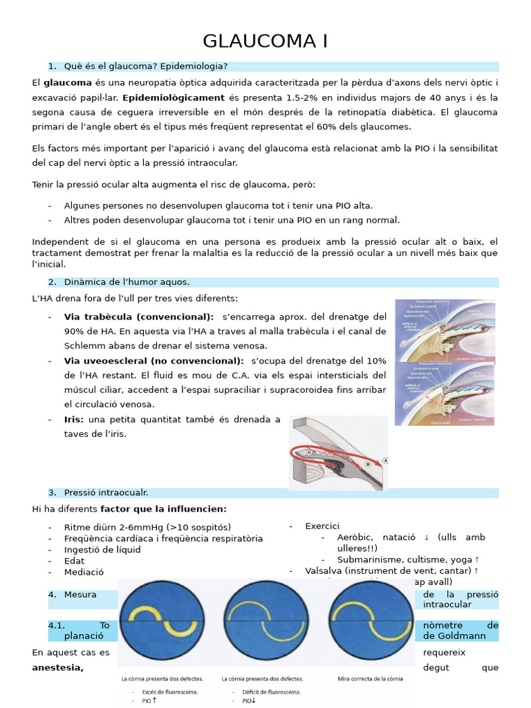 Glaucoma | PDF