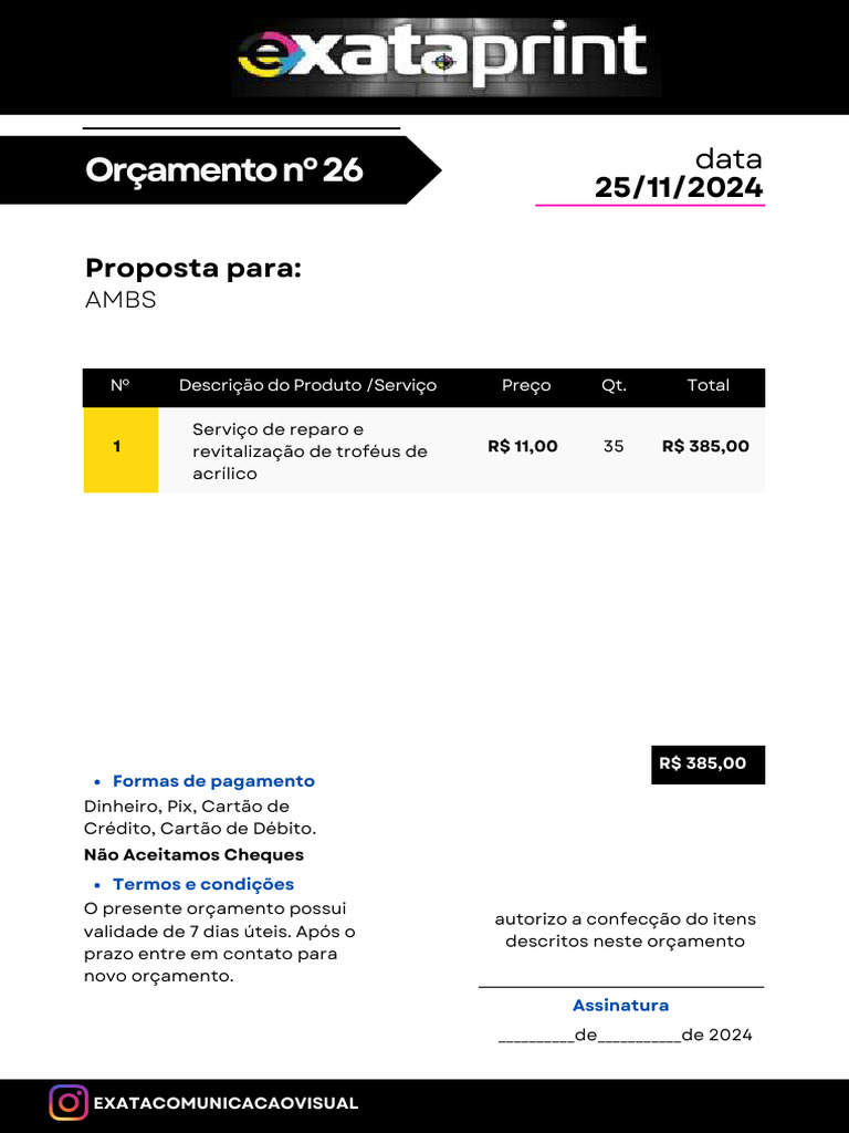 Proposta Comercial - Mateus Abaetetuba PDF | PDF