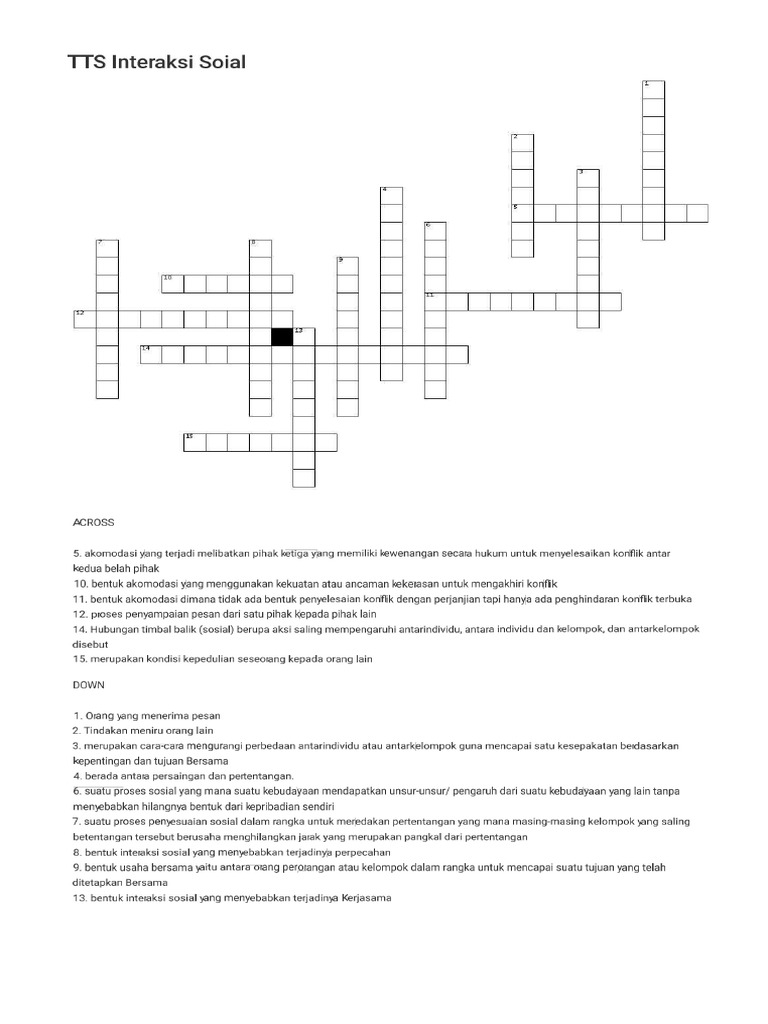 TTS Interaksi Sosial | PDF