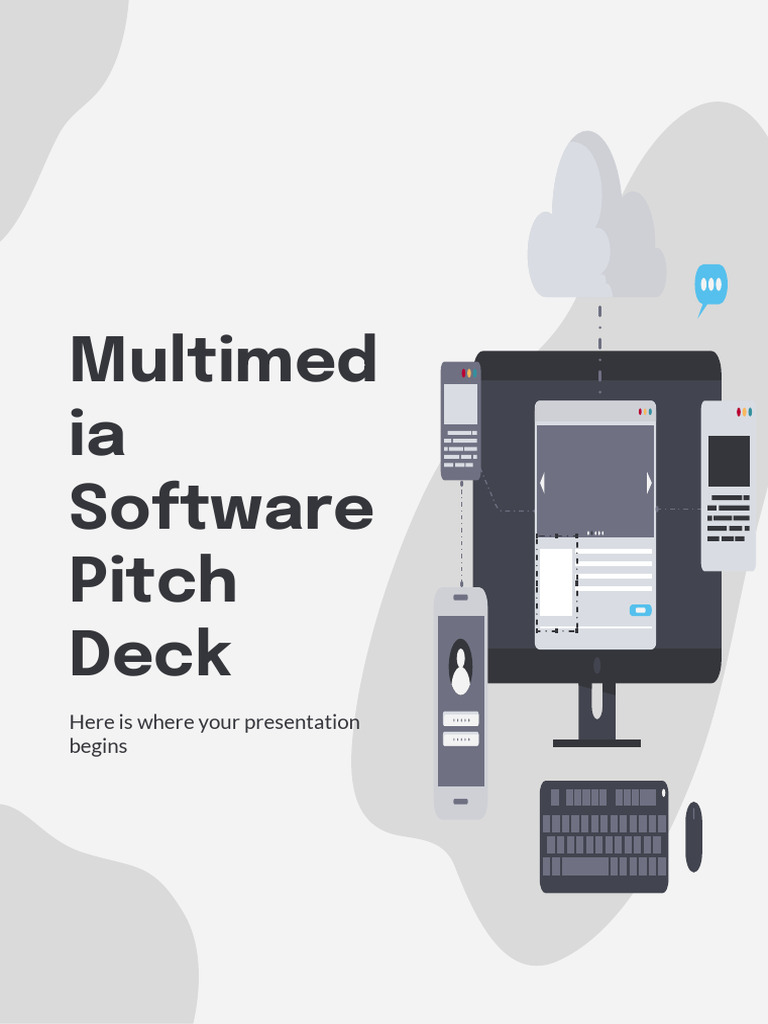 Multimedia Software Pitch Deck by Slidesgo 2 | PDF | Market (Economics ...