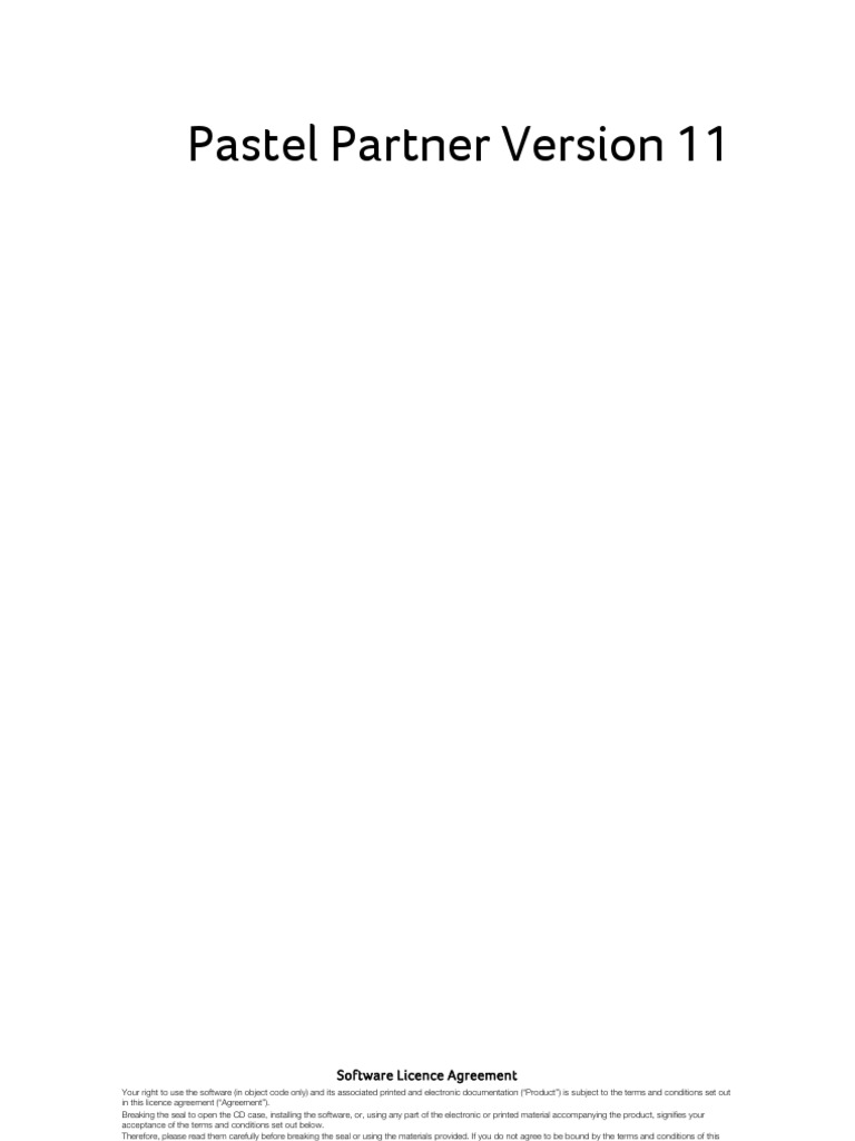 User Guide - Pastel Partner Version 11 | PDF | Invoice | Point Of Sale
