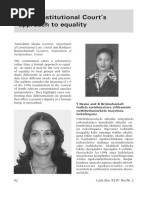 Substantive vs. Formal Equality Explained | PDF | Discrimination | Justice