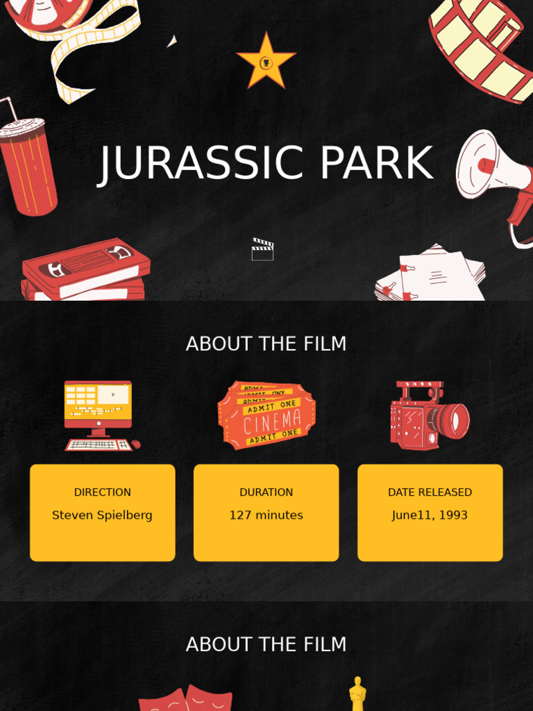 Jurassic Park Film Overview and Review | PDF
