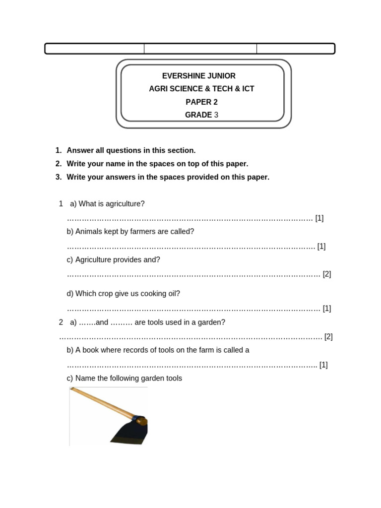 Grade 3 Agriculture, Sci 2 | PDF | Natural Environment | Agriculture
